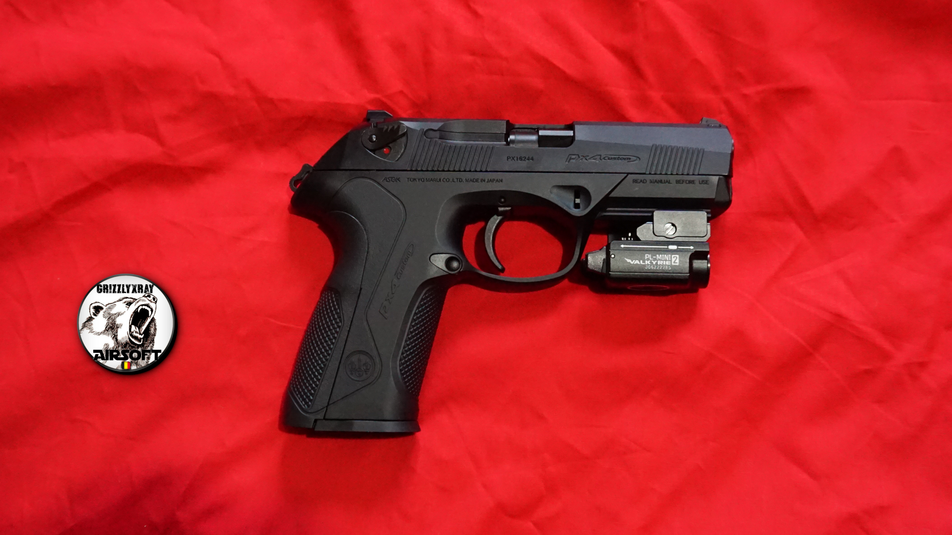 GrizzlyXray Airsoft 🇧🇪 on Twitter: "#2 Voici mon Beretta PX4 Custom, un GBB de chez Tokyo Marui ...