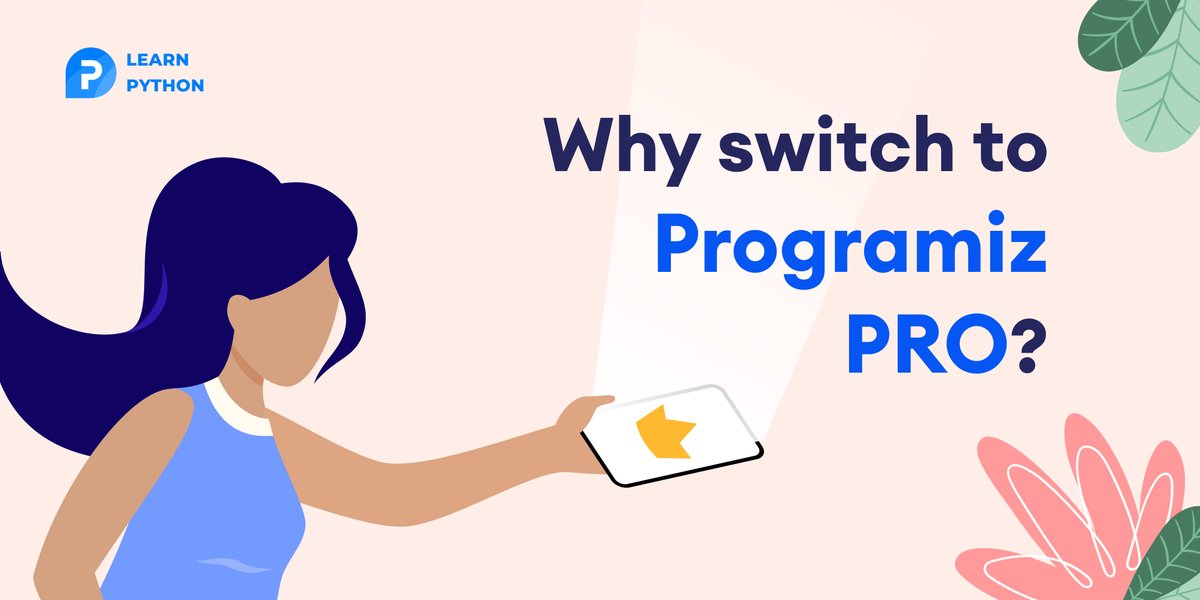 Programiz on Twitter: "[5/6] Another fabulous feature of this subscription is our built-in ...