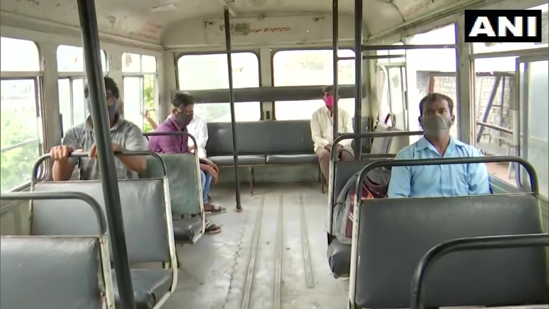 Indian Bus Inside View