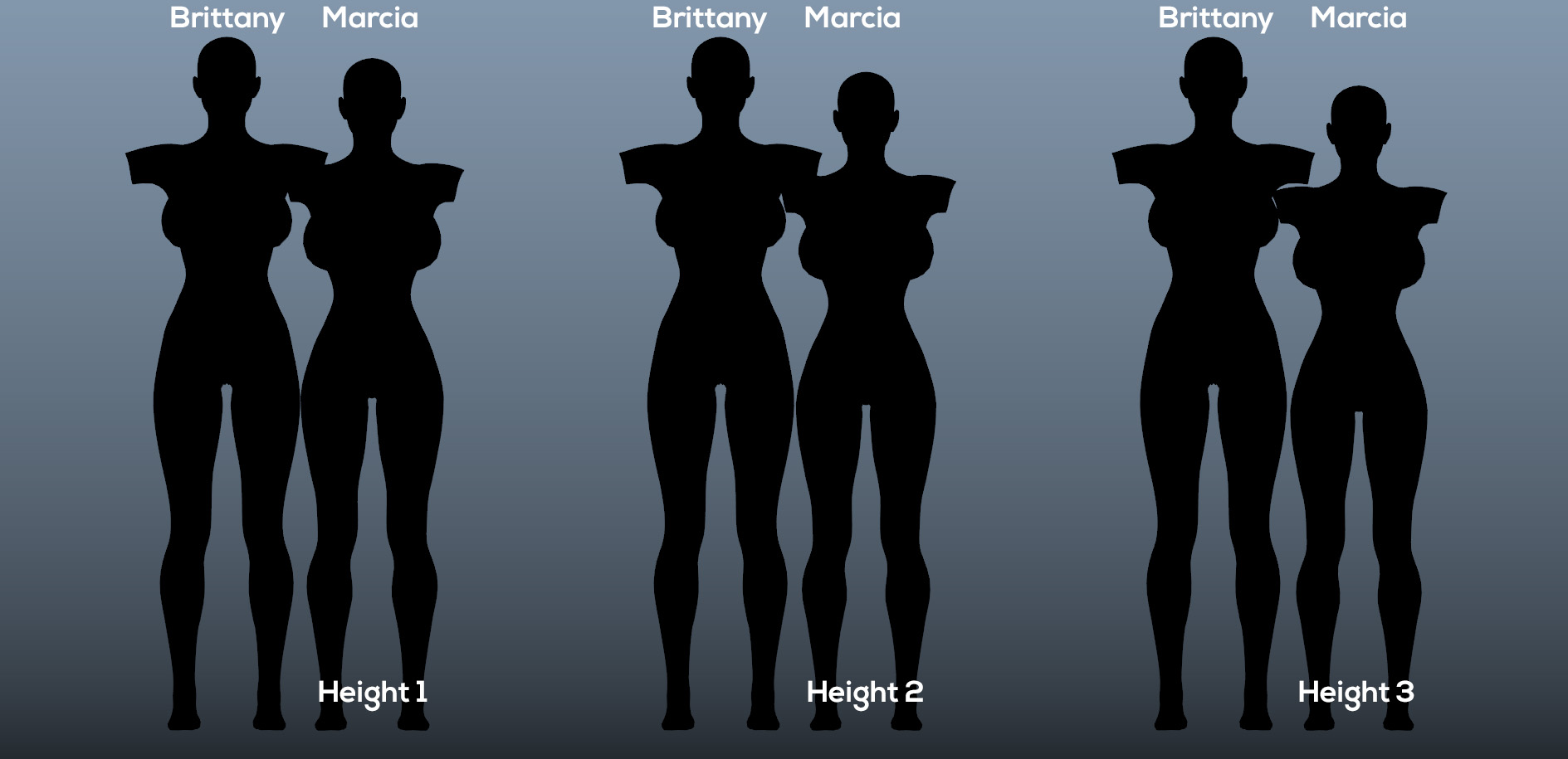 Puppetmaster3dx on Twitter: "Want to vote for Marcia's Boobs, Ass and Height? Head over to the ...