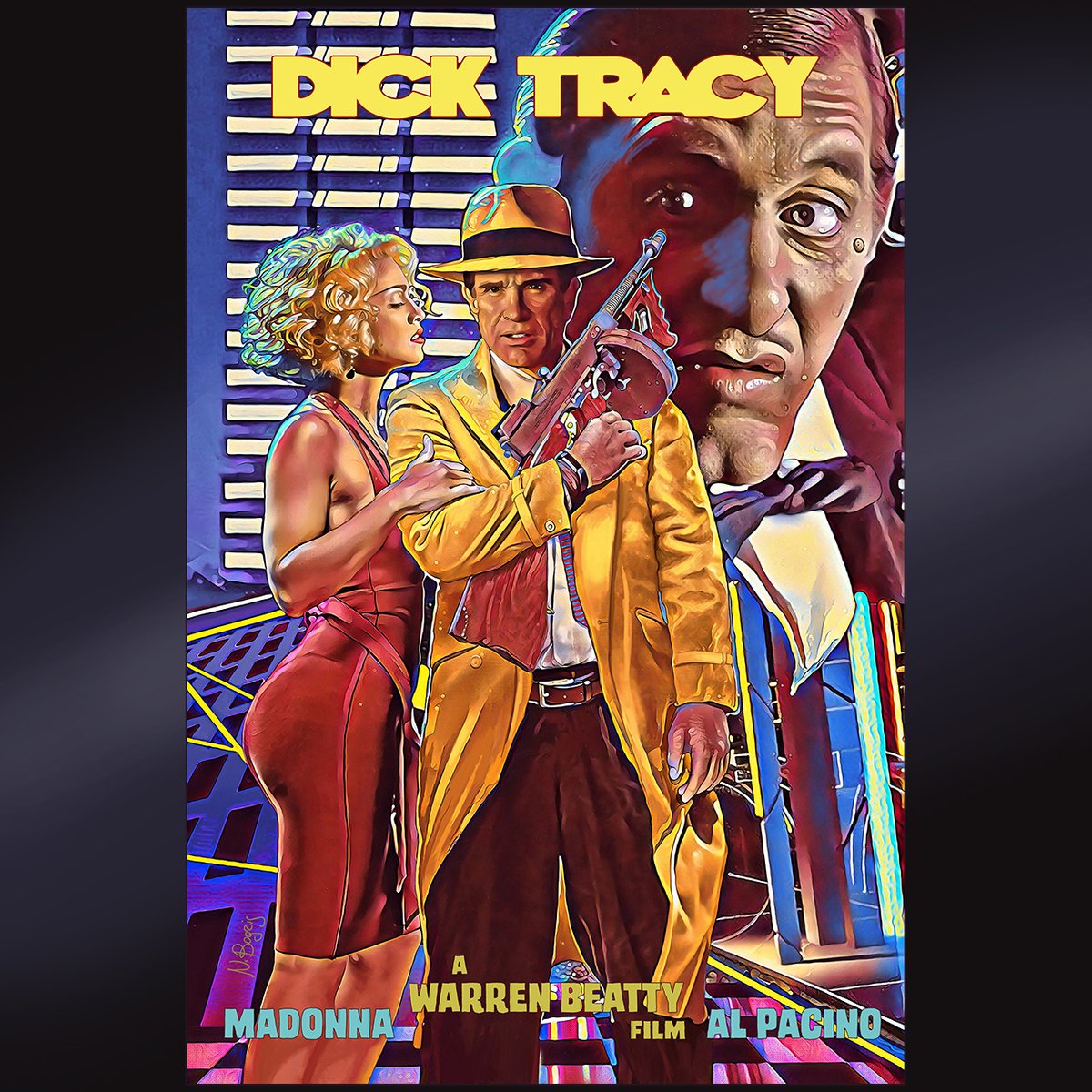 Dick Tracy Movie Poster