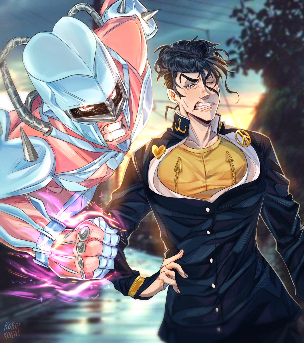 「i wanted to draw some josukes!! 」Roro 🦇🔮の漫画