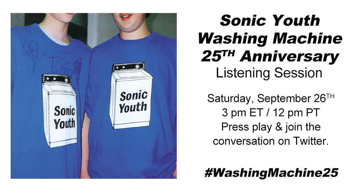Sonic Youth Washing Machine Album Cover