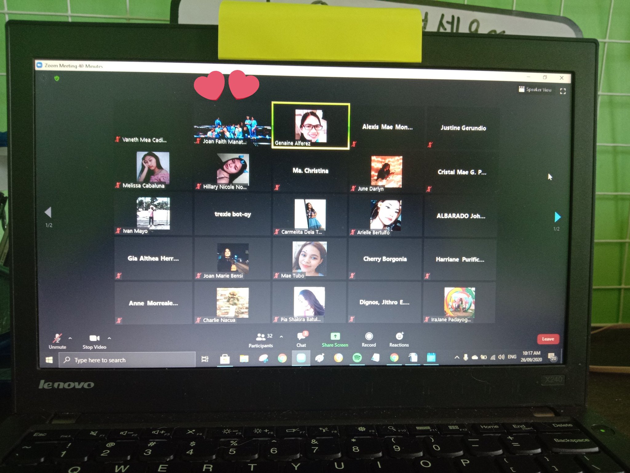 𝒻 ~ gimingaw nas svt 🥺 pcd is real u guys on Twitter: "I promoted @pledis_17 in our zoom class ...