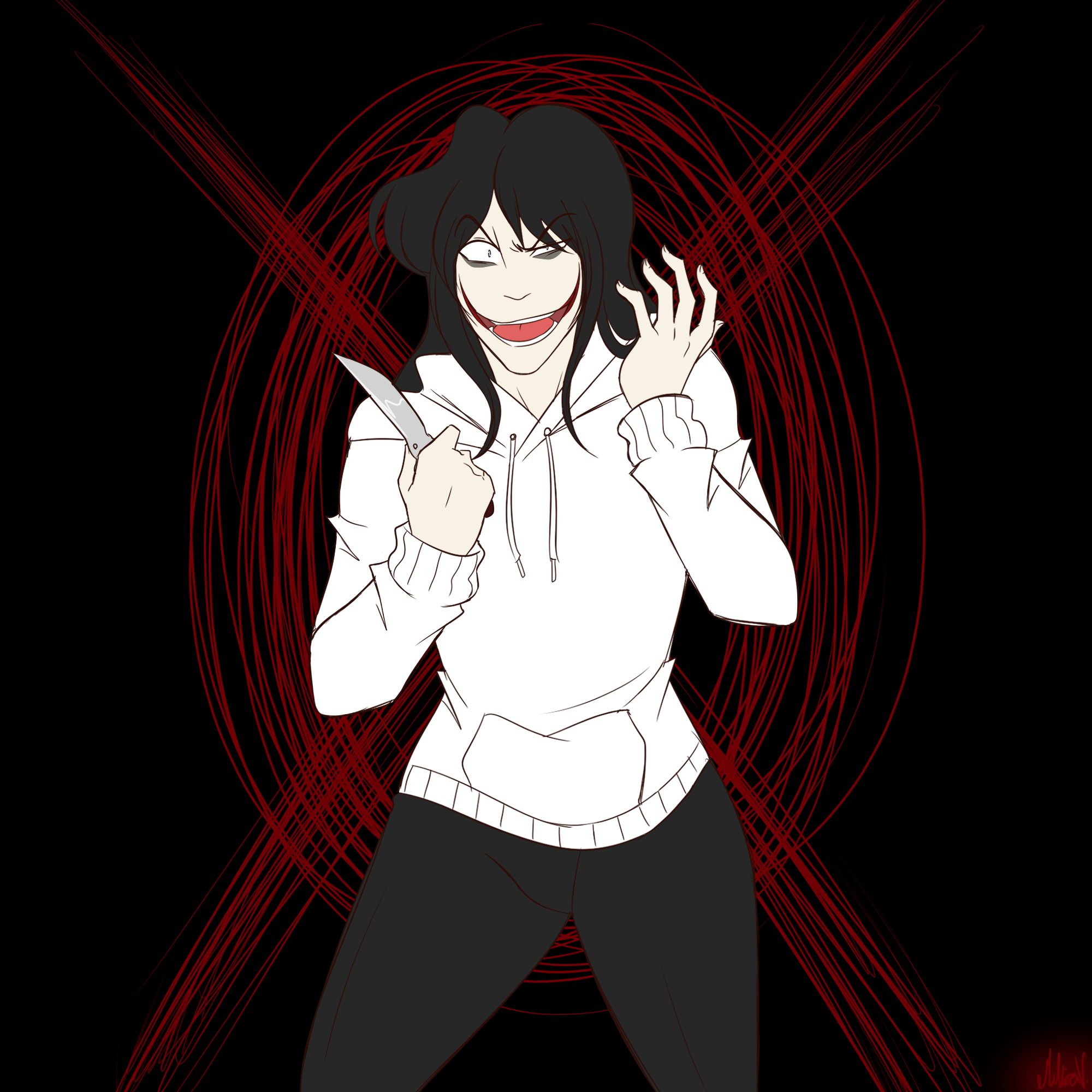 Jeff Der Killer Genderbend Yuma :9 | Selfshipping Doodleees Bc I Love