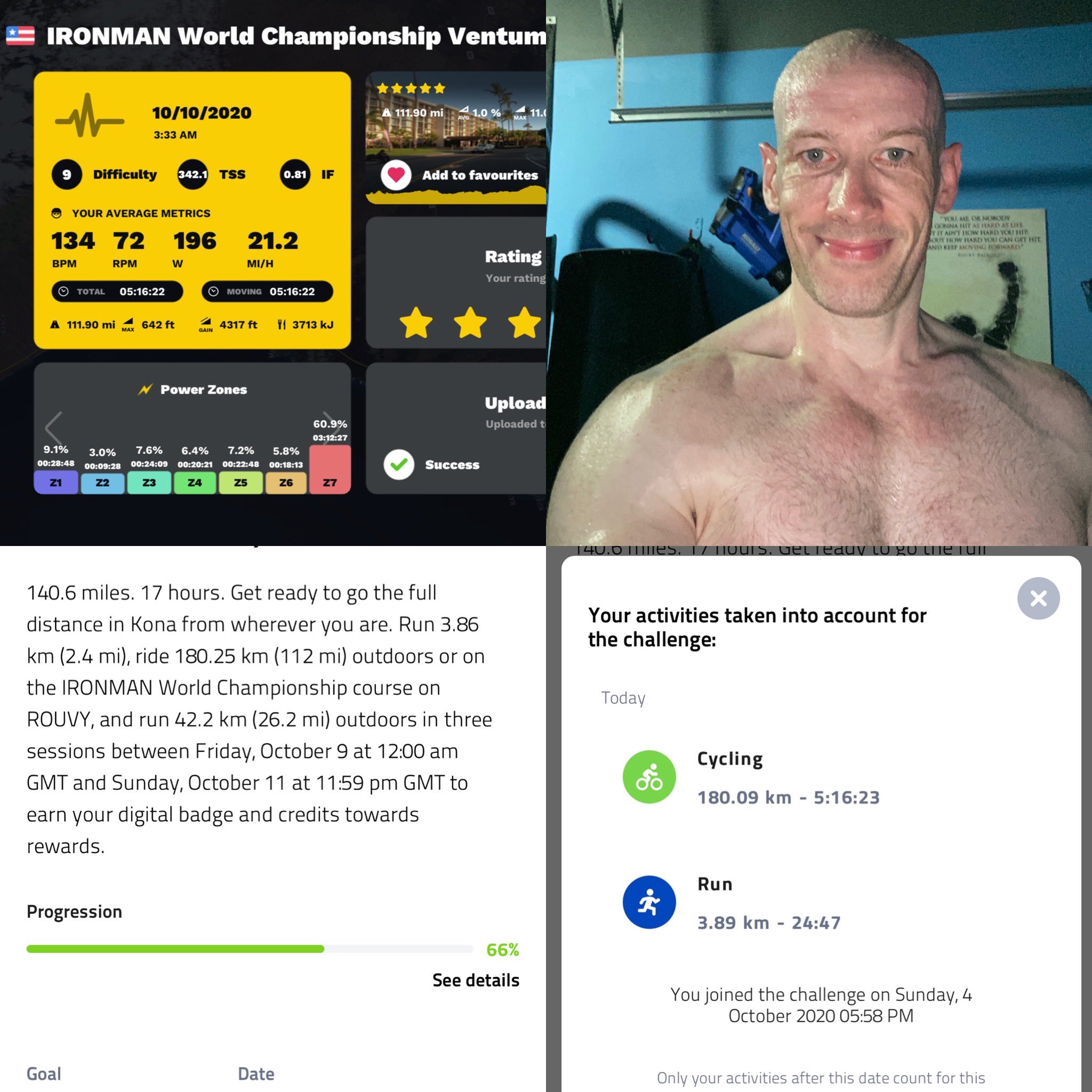 John Savill on Twitter: "Bike done. Really happy with the time but very tired lol. Yay time to ...