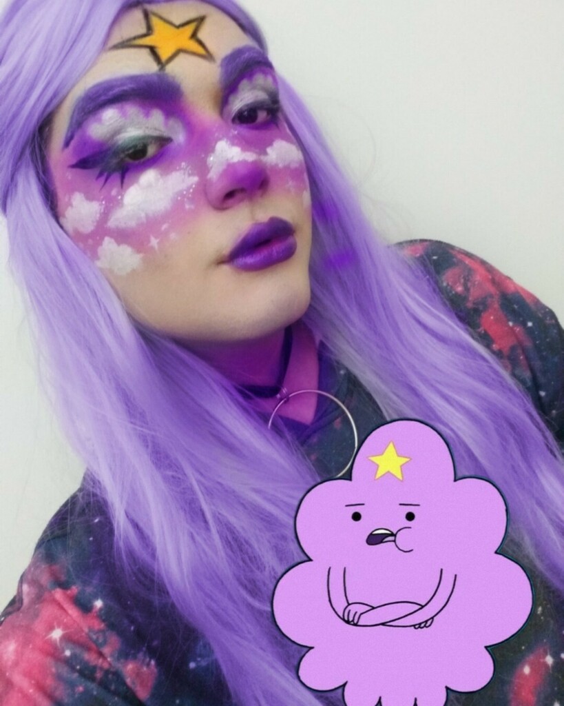 Lumpy Space Princess Makeup