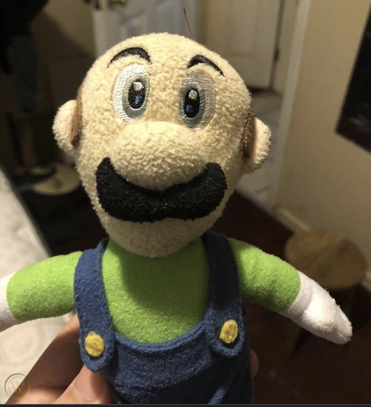 Luigi Without Hat