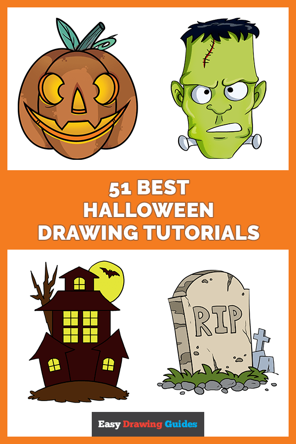 Easy Halloween Drawings