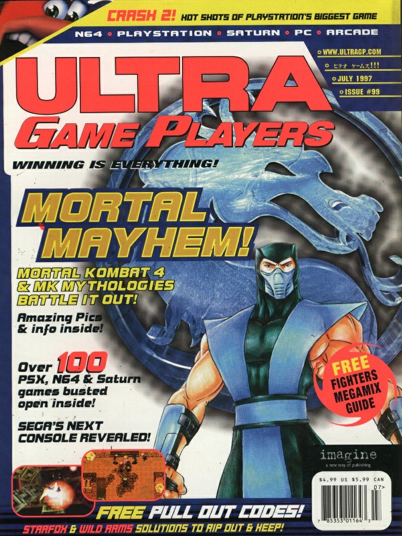 Sub Zero Mortal Kombat 4