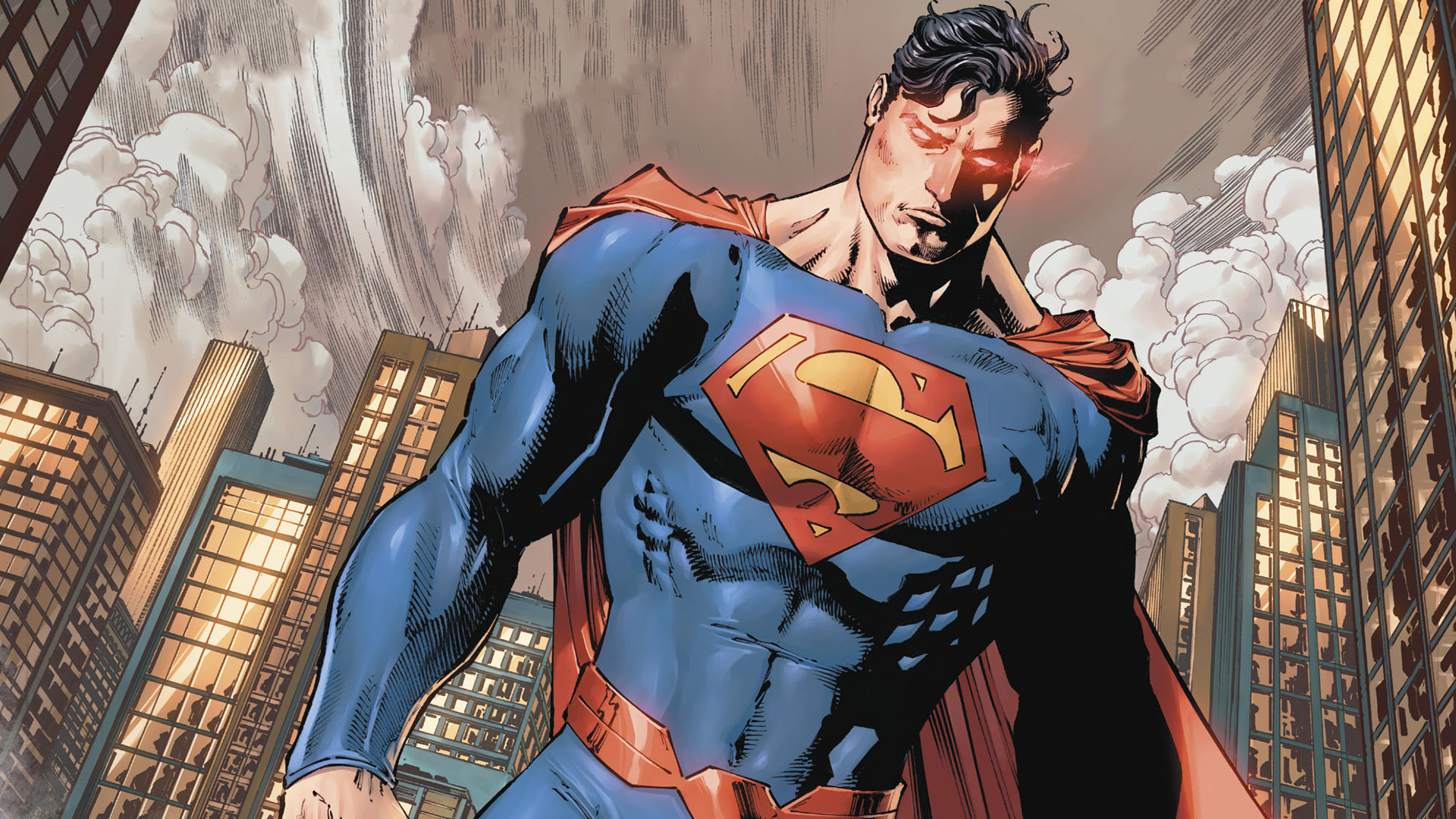 Superman Red Eyes Wallpaper