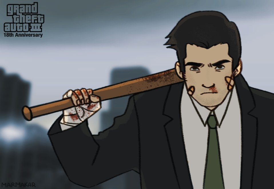 Claude Gta 3 Artwork