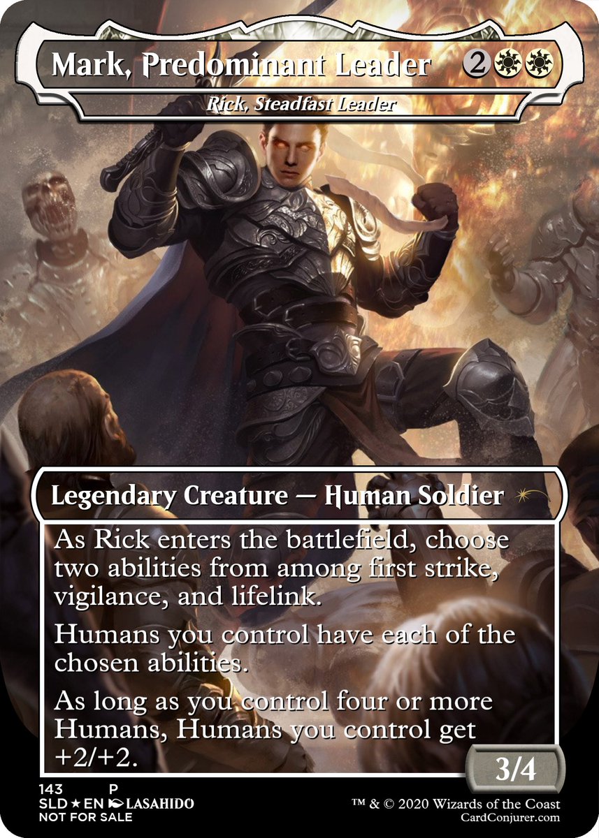 34％割引割引クーポン MTG Rick, Steadfast Leader マジック：ザ・ギャザリング トレーディングカード-OTA.ON ...