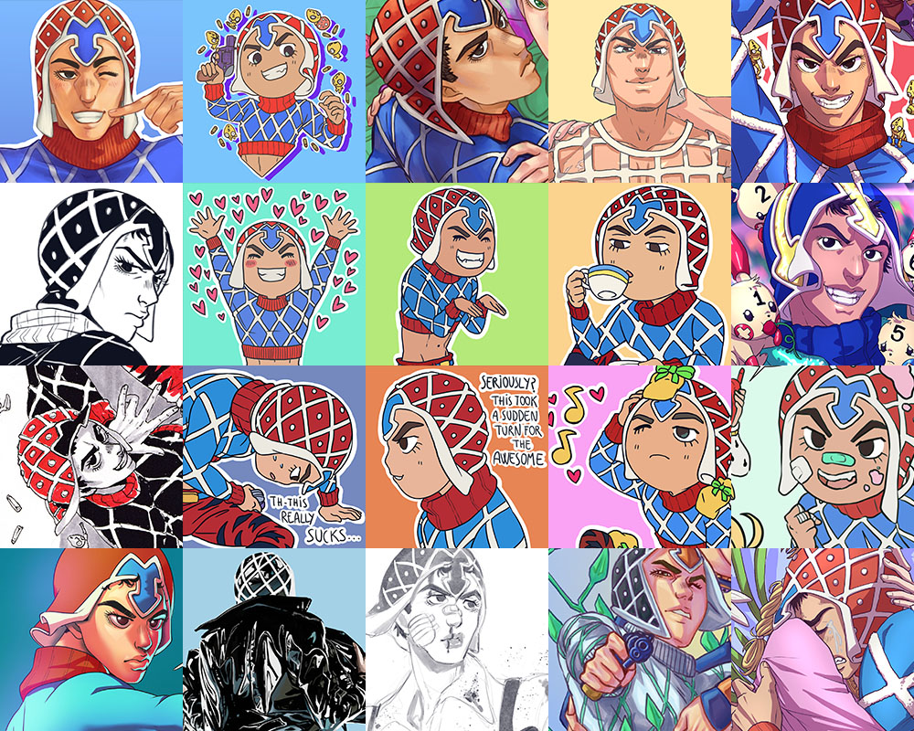 「I drew soft cheeks Mista to prove something. 」Gamu 🐠 🌸の漫画