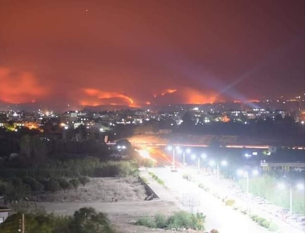#Syria: Coastal Areas are devastated by fires since 24 hours. Their ...
