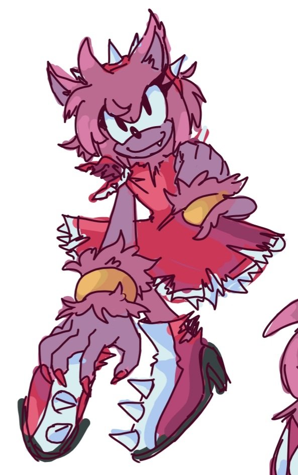 Amy The Werehog Transformation
