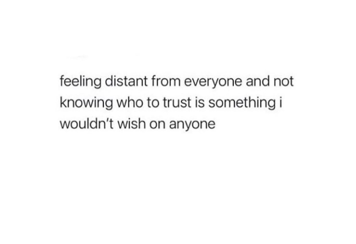 Quotes About Trust Issues Tumblr