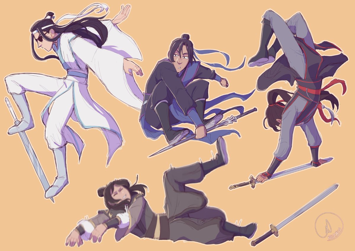 「#MDZS au where everything is the same bu」|🌟NOLA🌟 Commissions📌のイラスト