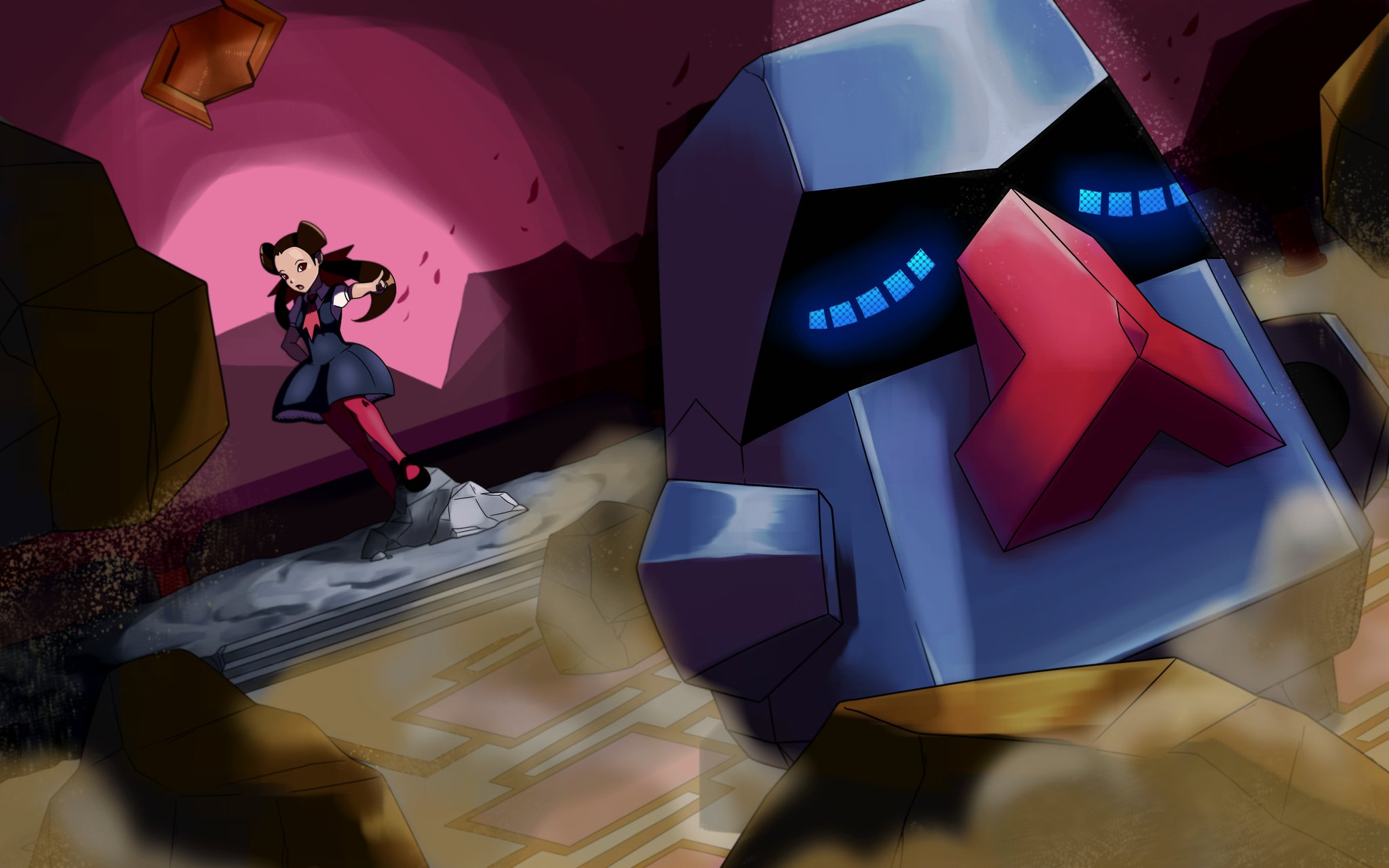 Roxanne Gym Leader Roxanne Is Down! | Pokémon Amino