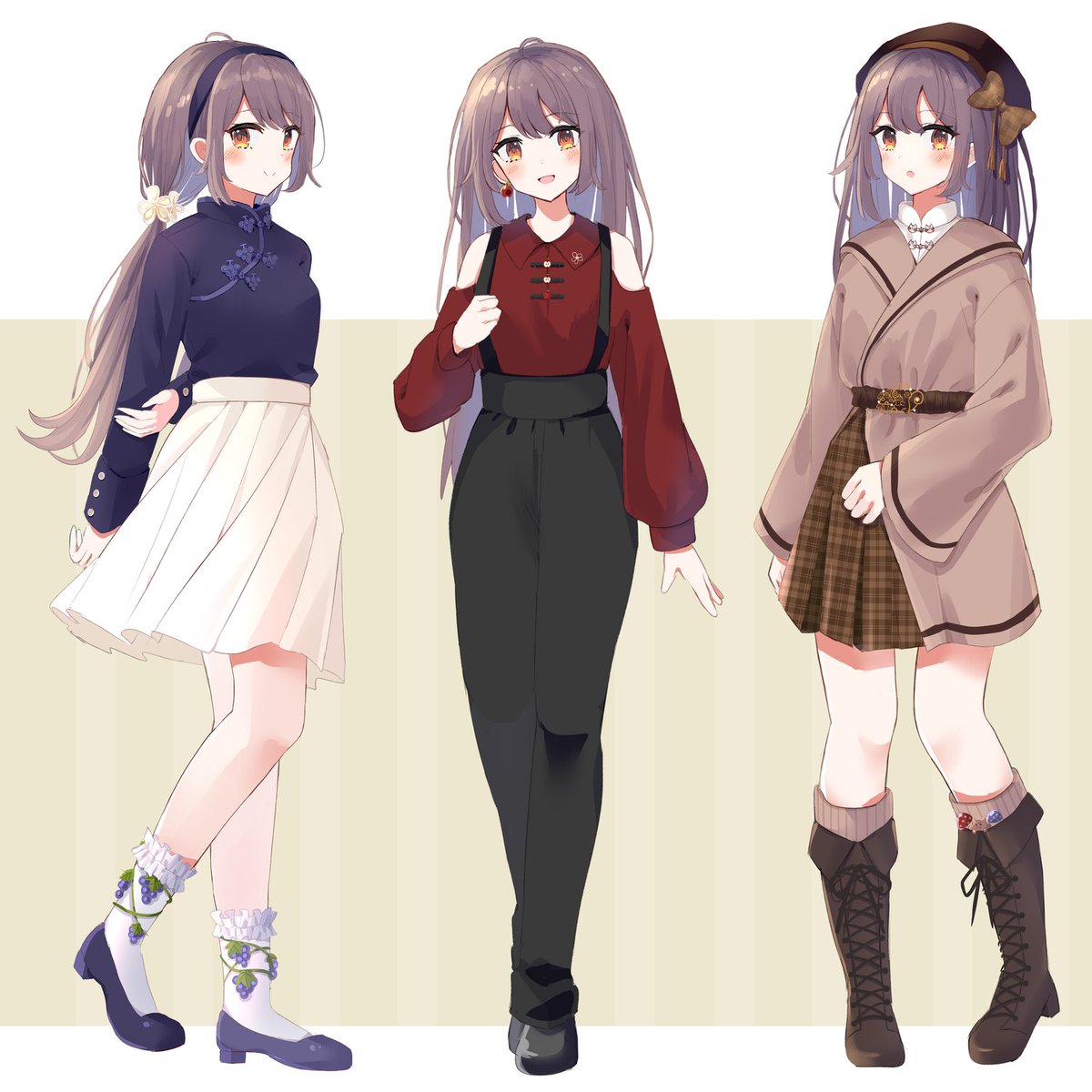 「秋服 オリジナル 」ミズキ。のイラスト