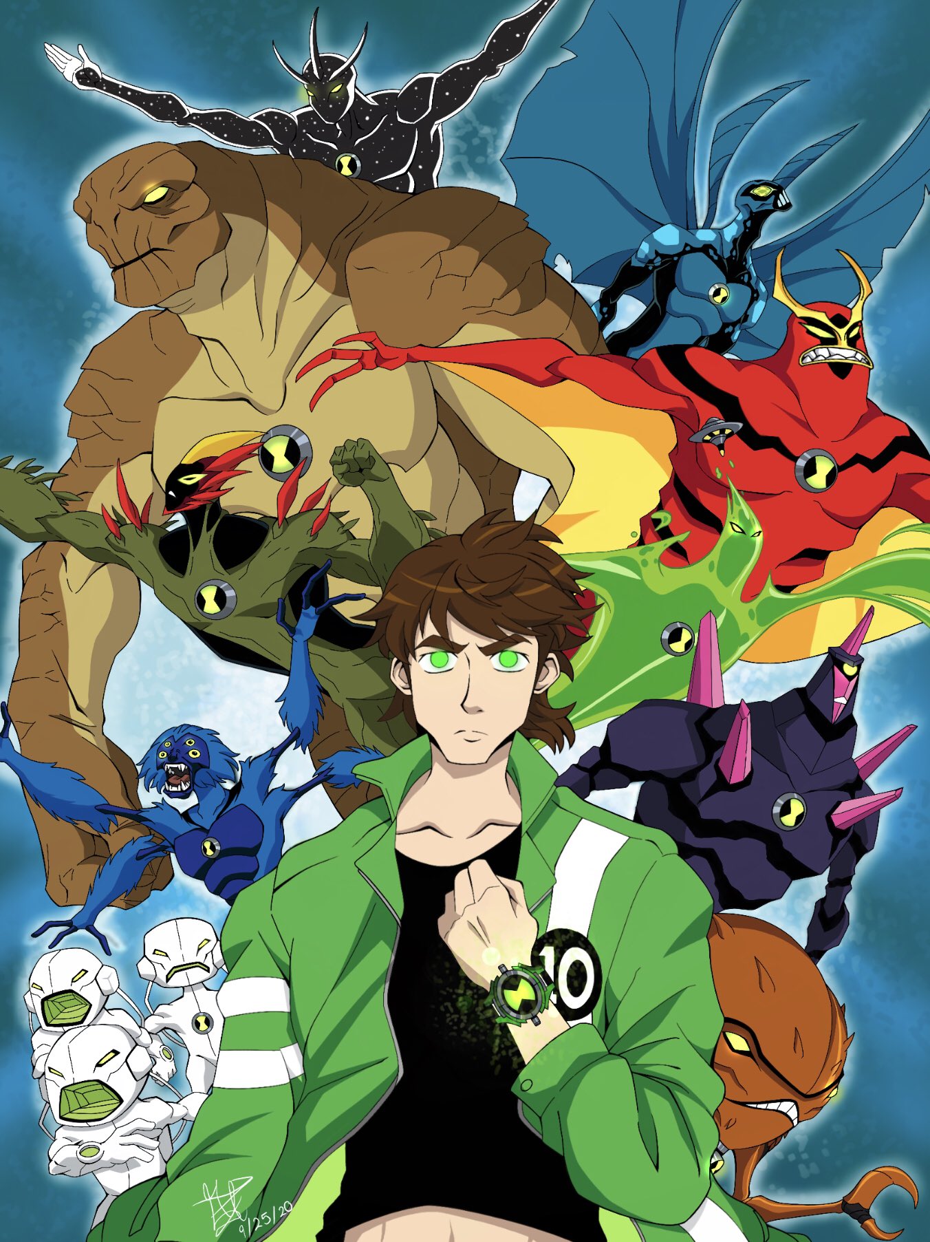 Ben 10 Alien Force Alien X Wallpaper