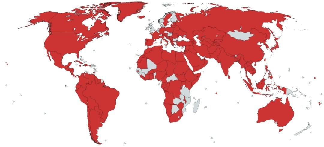 Map Of Countries With Dictators
