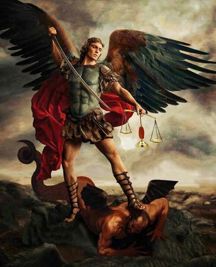 Archangel Lucifer Michael And Gabriel
