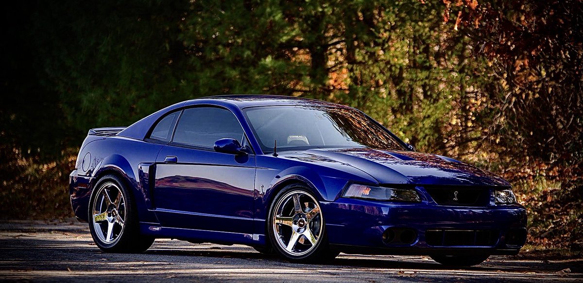2003 Sonic Blue Mustang