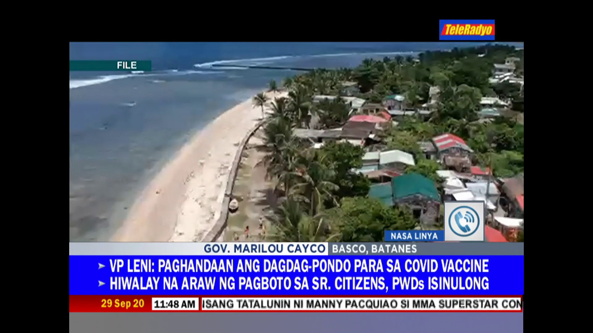 DZMM TeleRadyo on Twitter: "NGAYON SA TELERADYO: Batanes Gov. Marilou Cayco kaugnay sa unang ...