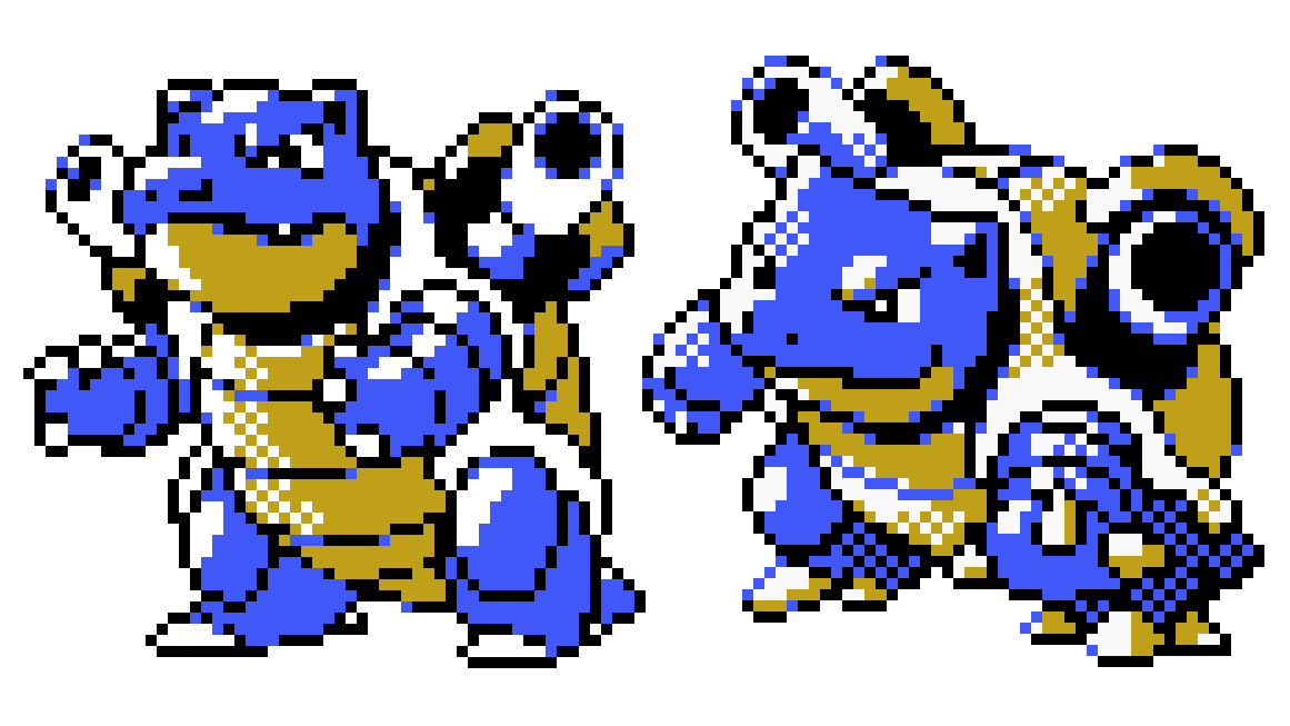 Blastoise Sprite Blue
