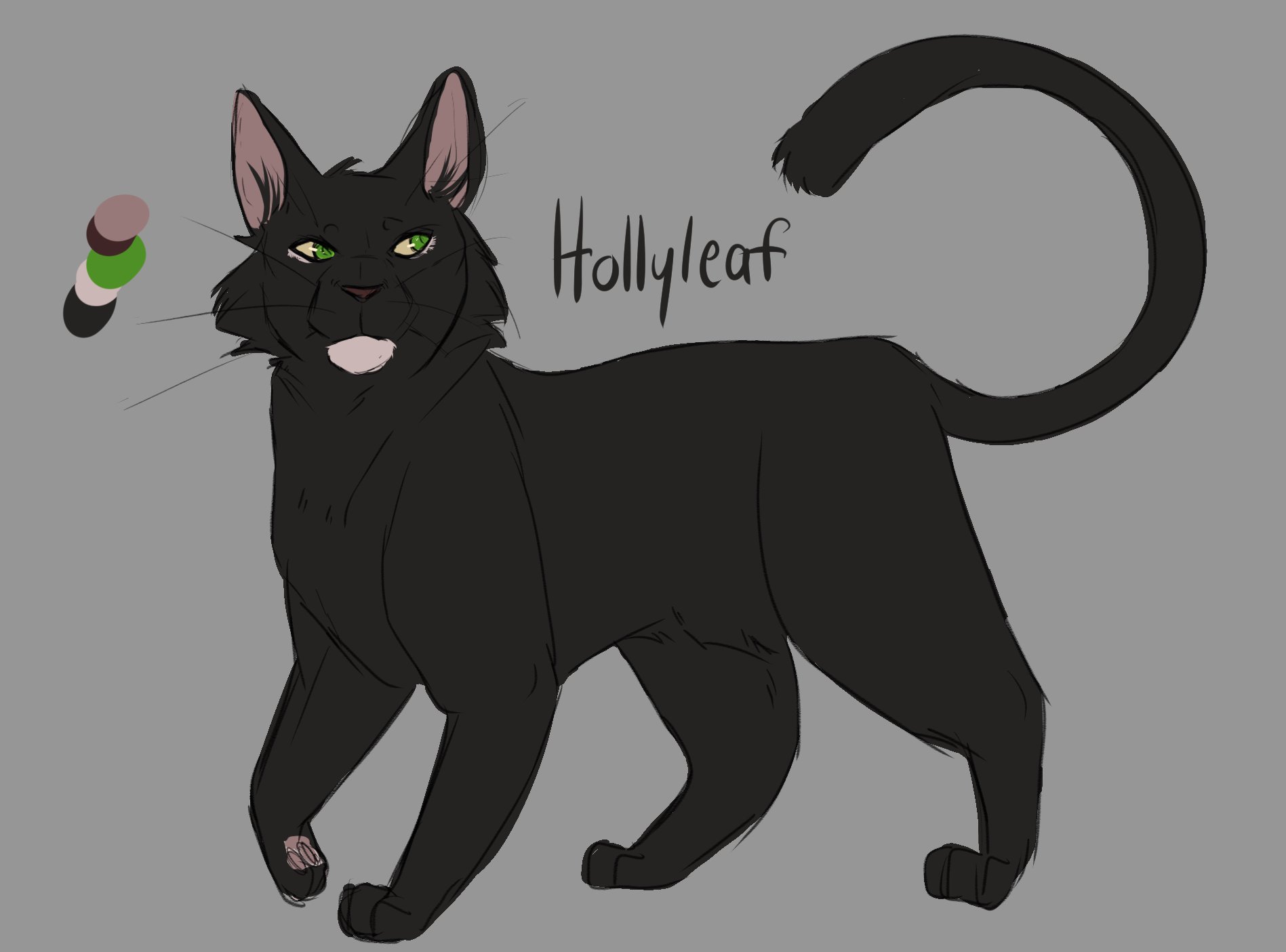 Holly Leaf Cat
