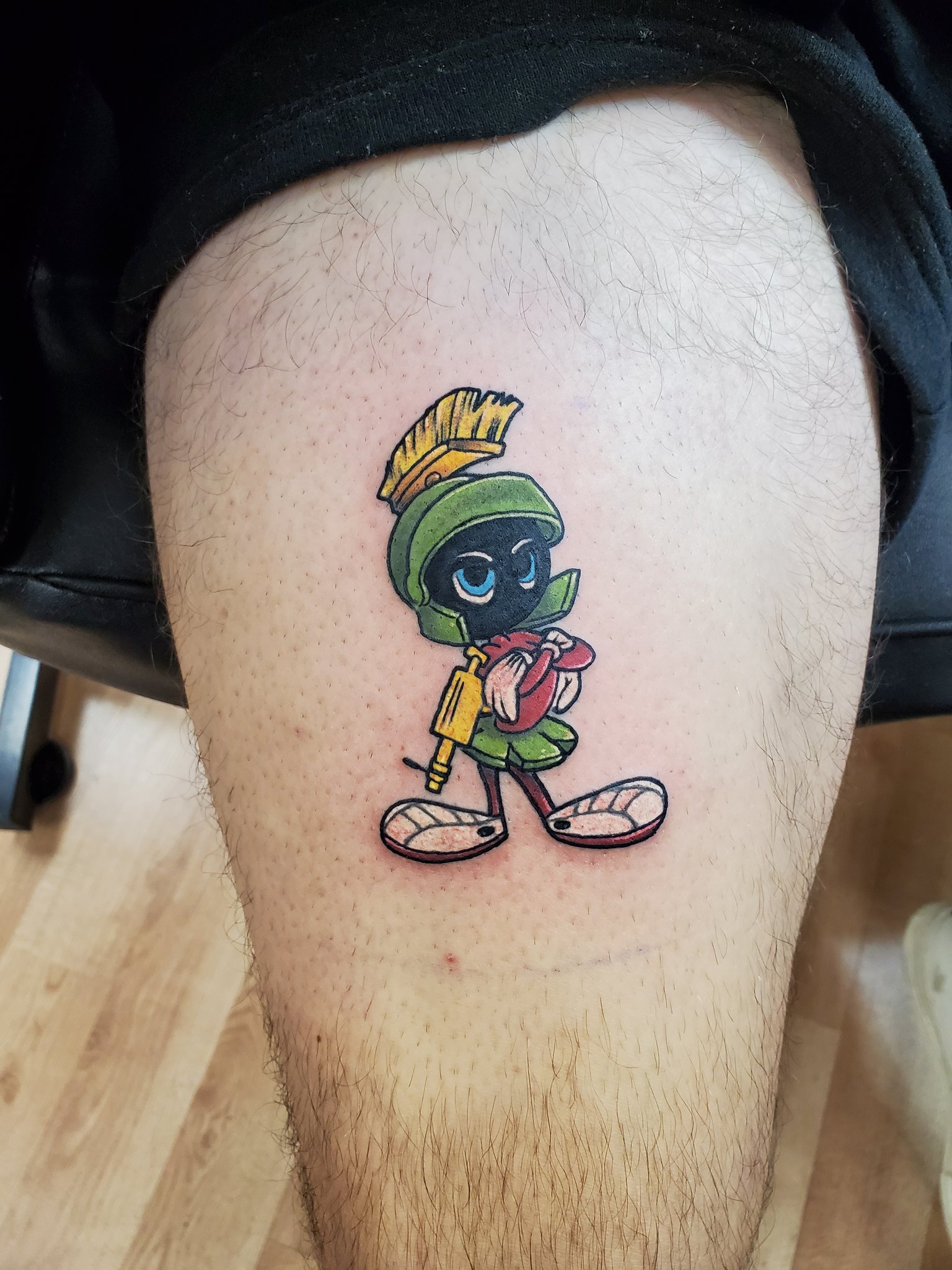 Marvin The Martian Tattoo