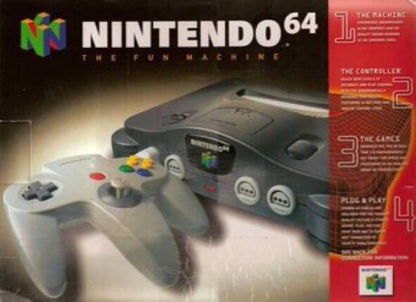 Nintendo 64 System Box Art
