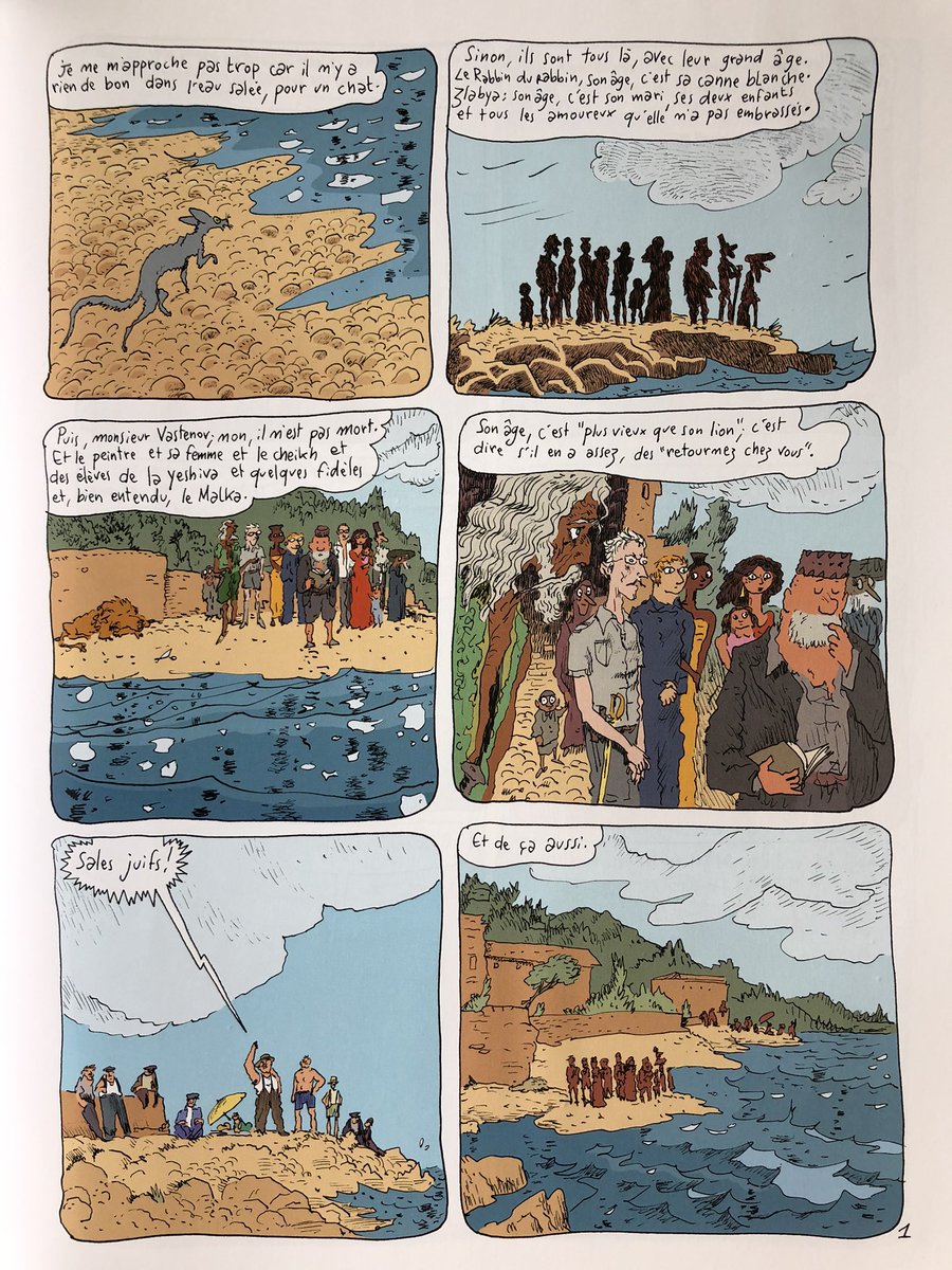 「Charles Martin, process 」Thomas Ragonの漫画