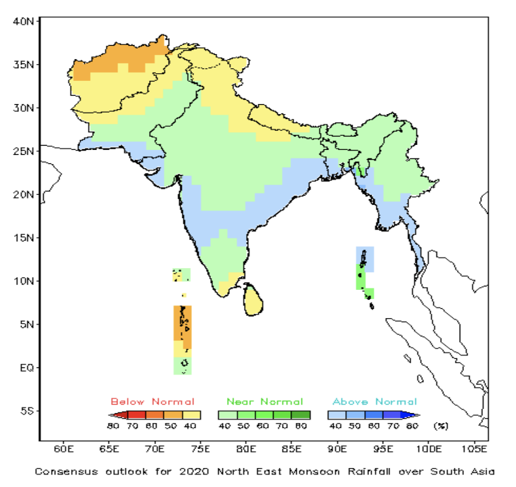 Maldives Climate Map