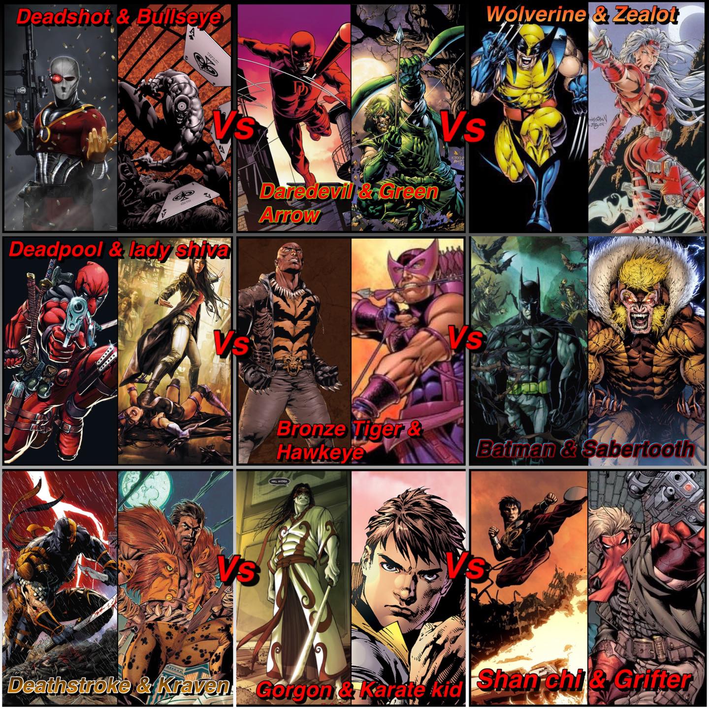 Deadshot Vs Green Arrow