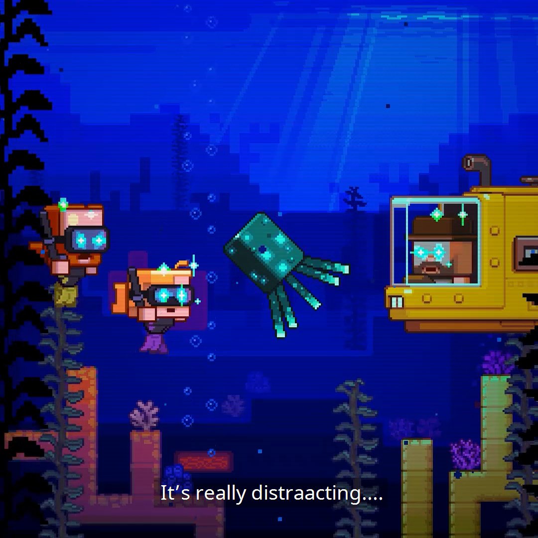 Minecraft Squid Tank