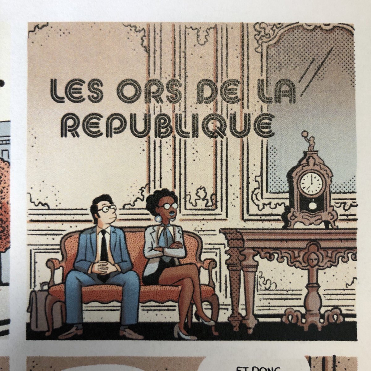 「Charles Martin, process 」Thomas Ragonの漫画