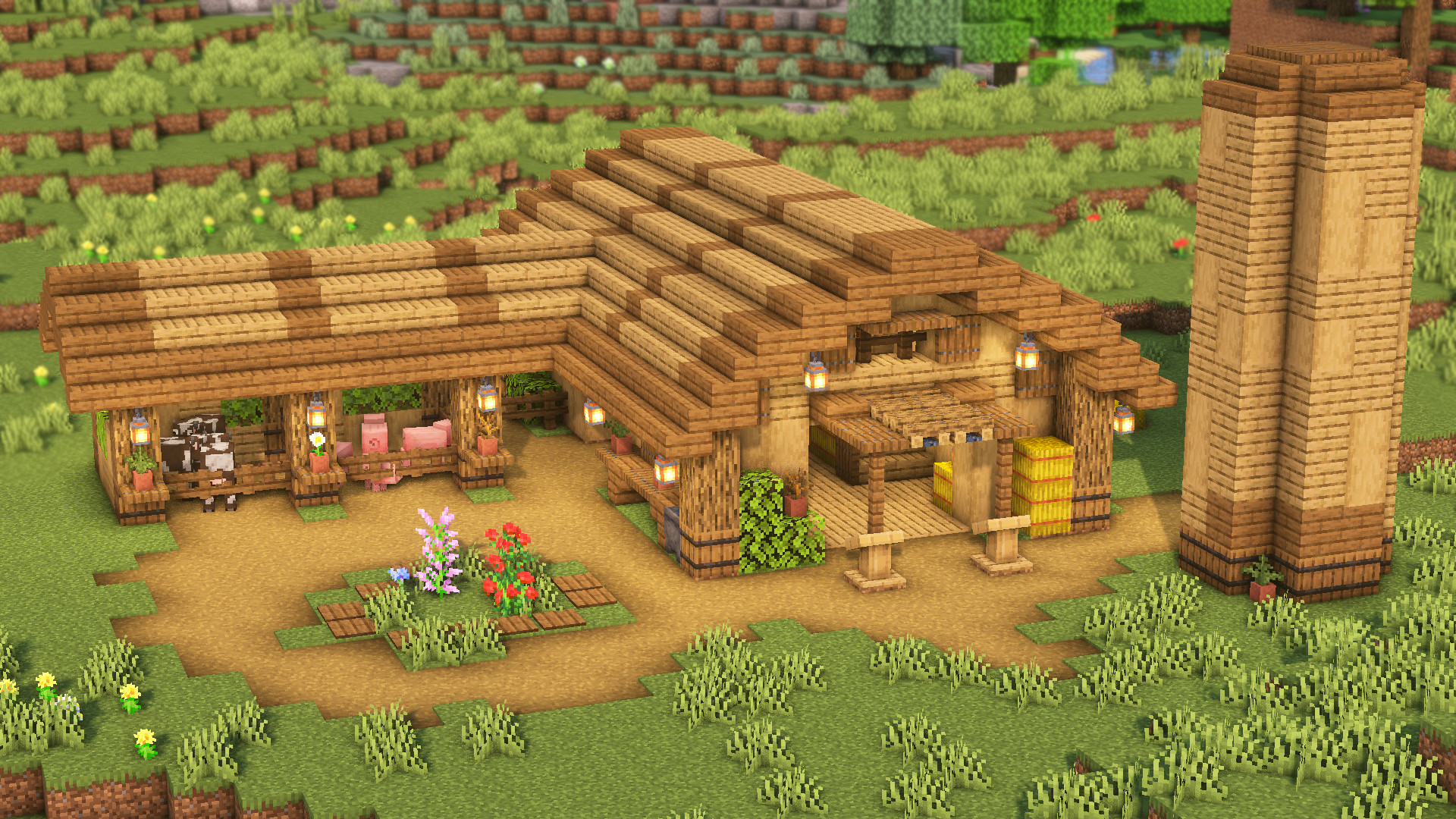 Minecraft Barn Design