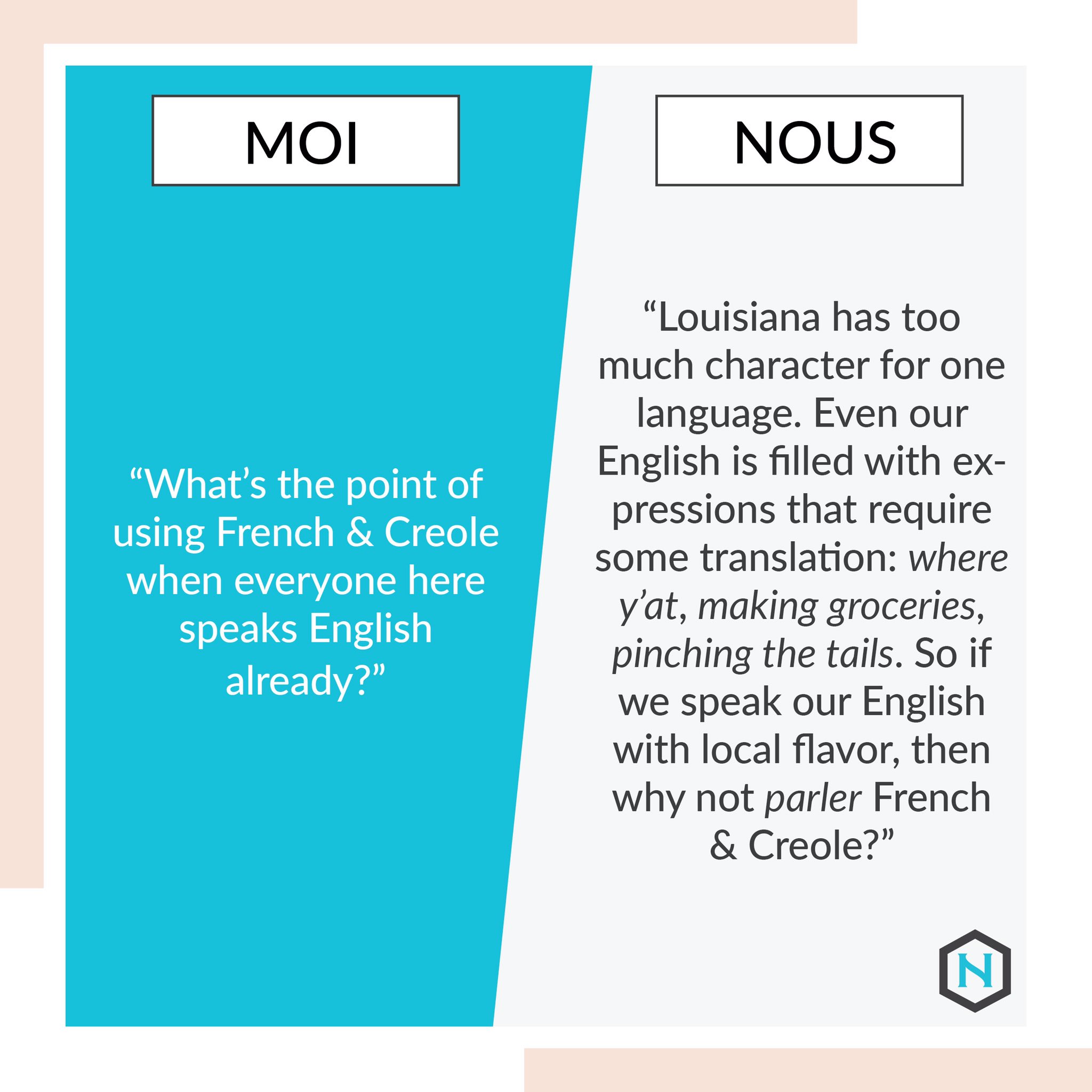 Louisiana French Creole Language Support For Louisiana French