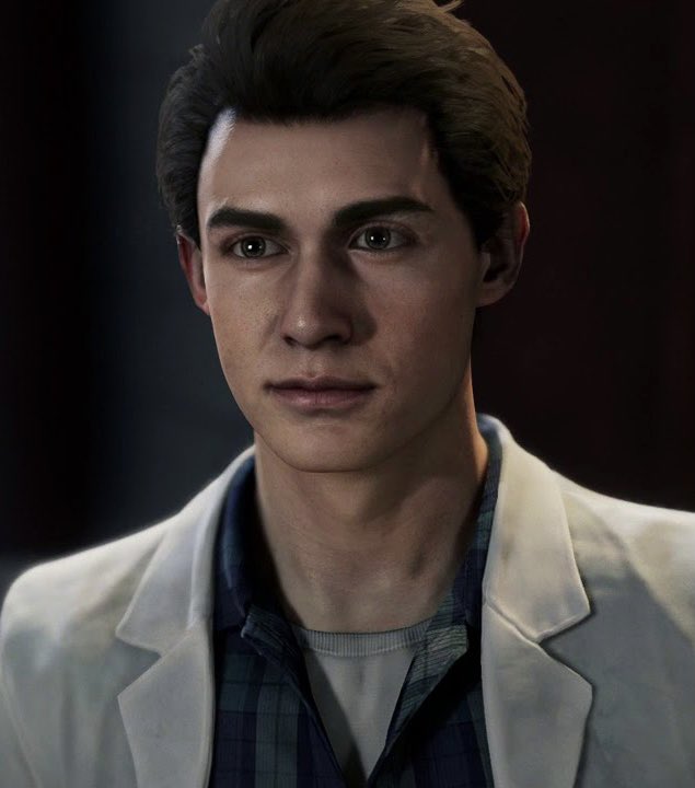 Peter Parker Face