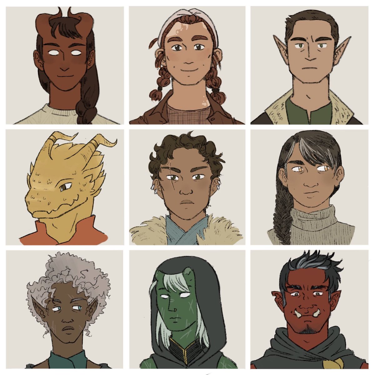 「NPC city!!!! What a wonderful crew this world is amassing 」Liannの漫画