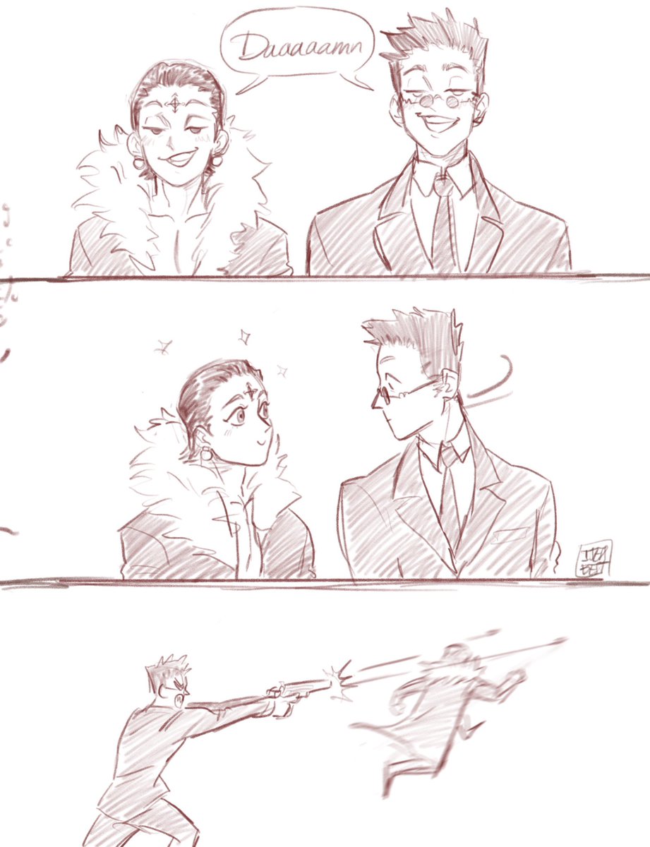 「These are the two first pages of a little spicy comic I did 」Ijessbestの漫画