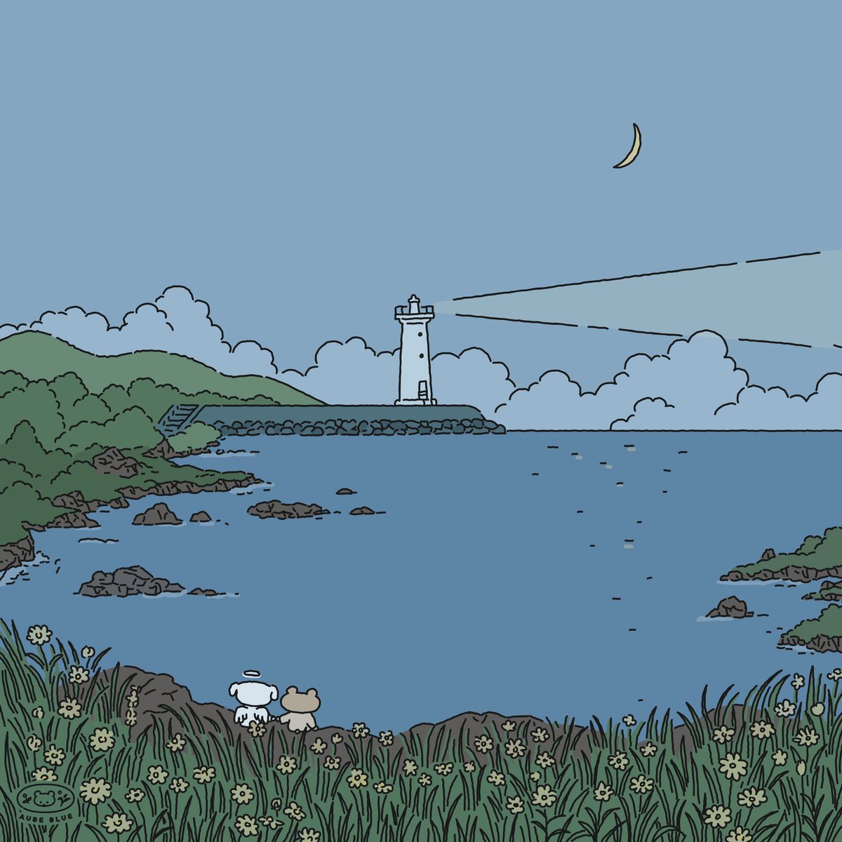 aube blue 오브블루 @aube_blue Timeline, The Visualized Twitter (Analytics)