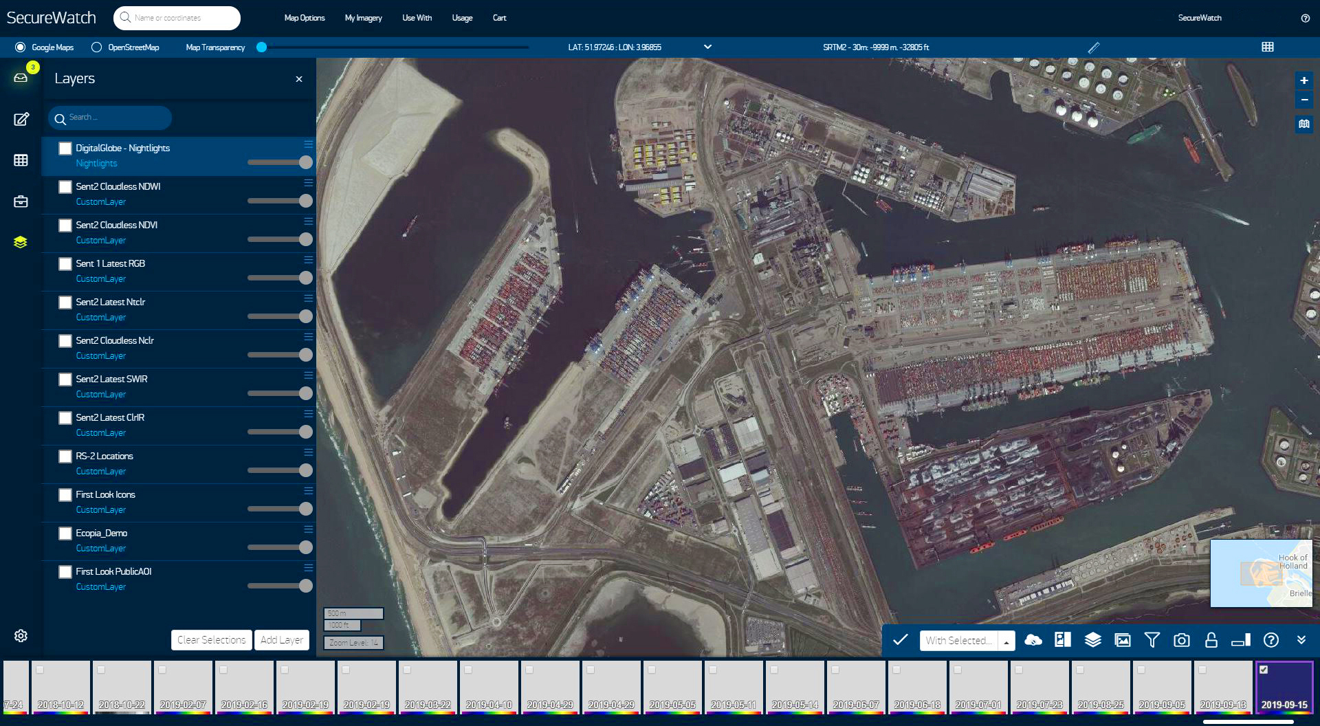 Maxar Technologies on Twitter: "Our cloud-based, #geospatial subscription service, #SecureWatch ...