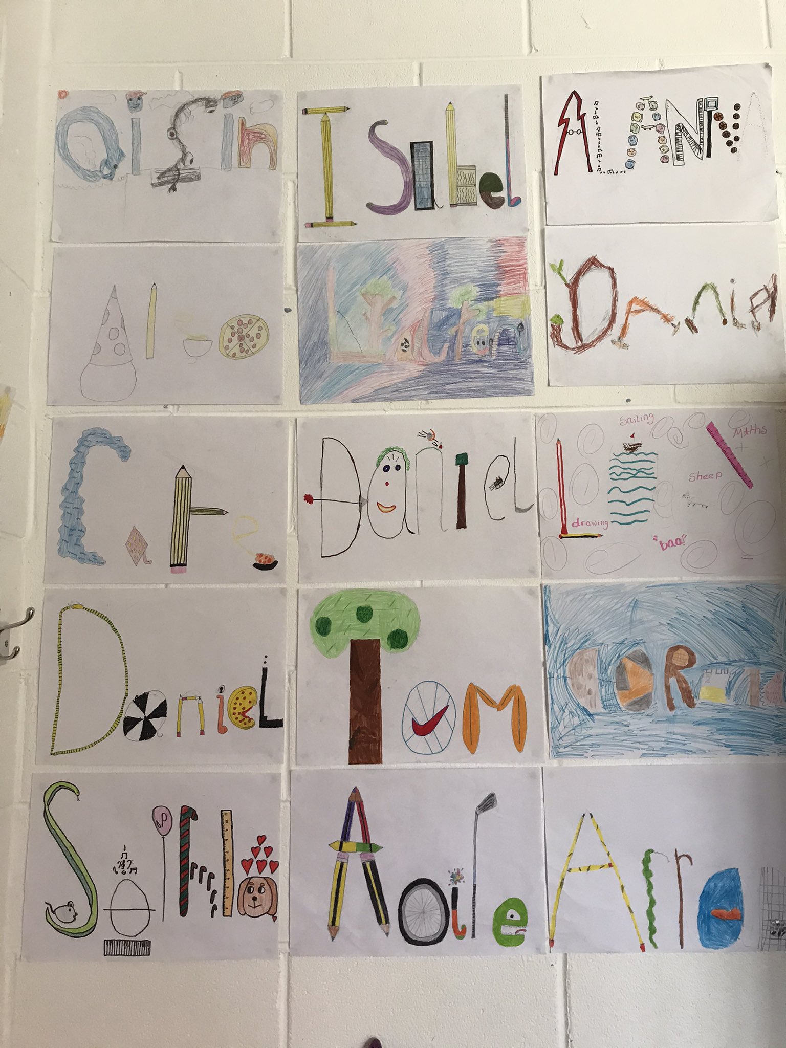 Creative Name Drawings