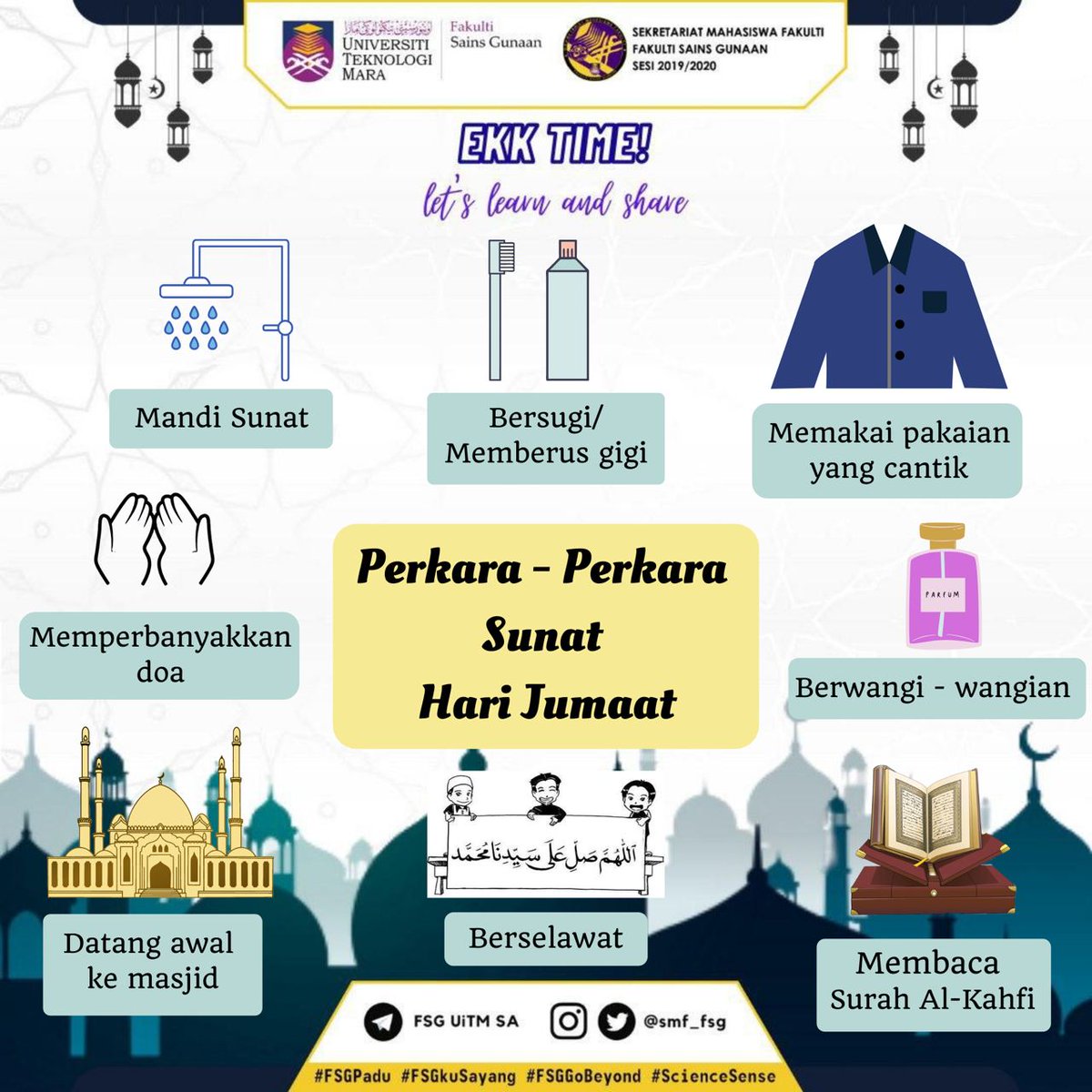 Perkara Sunat Hari Jumaat / Justeru, penangguhan aktiviti masjid dan ... Perkara Sunat Hari Jumaat / Justeru, penangguhan aktiviti masjid dan ...