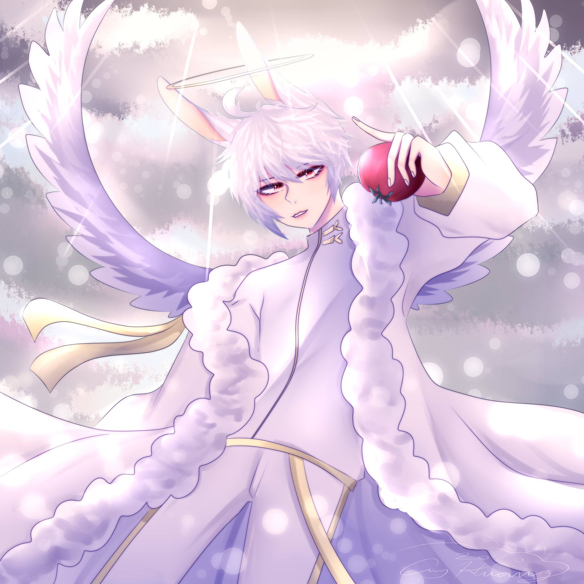 Ripped Angel Wings Anime