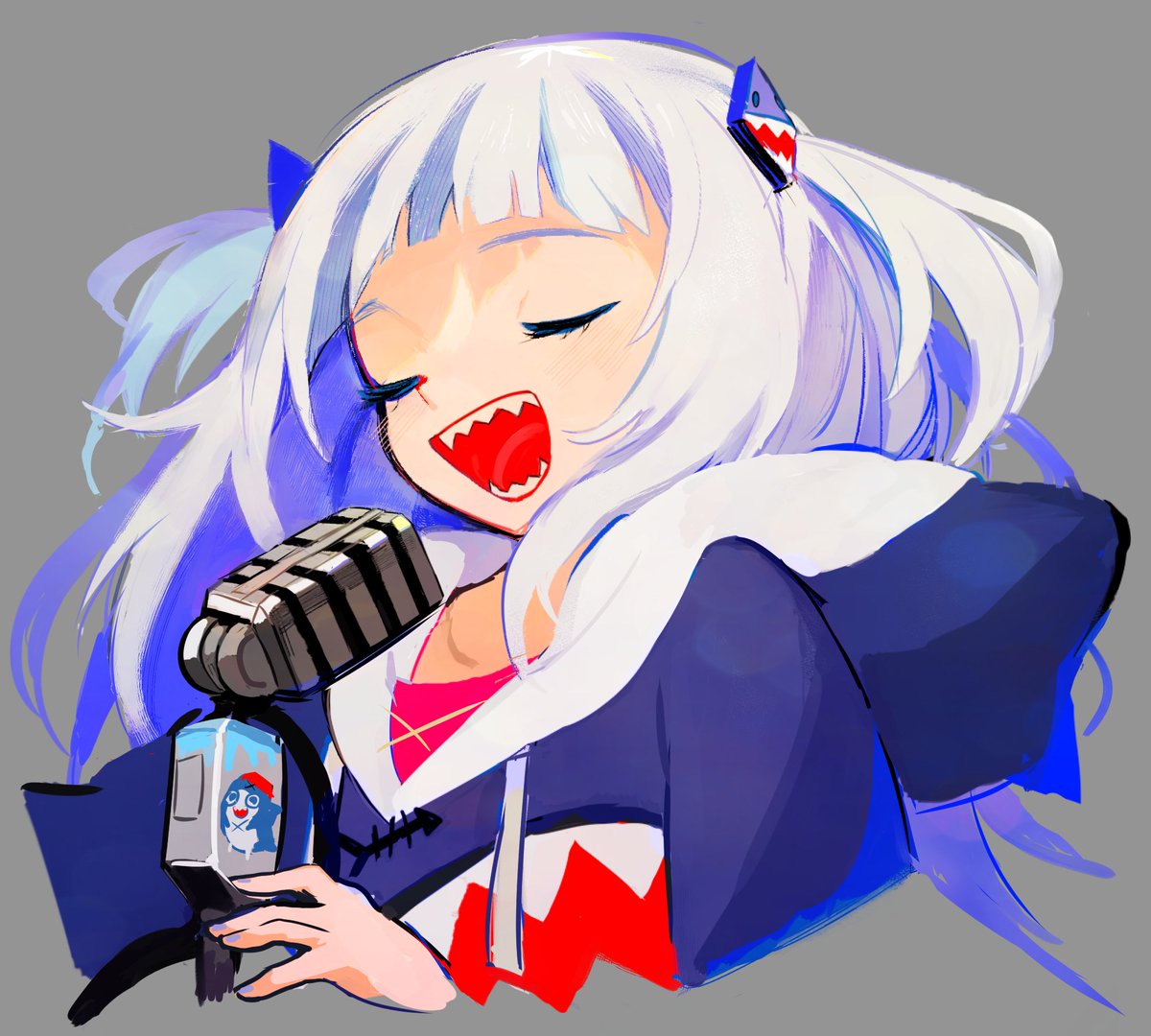 「just a quick gura rkgk (gurakugaki???) b」|rae ♡のイラスト