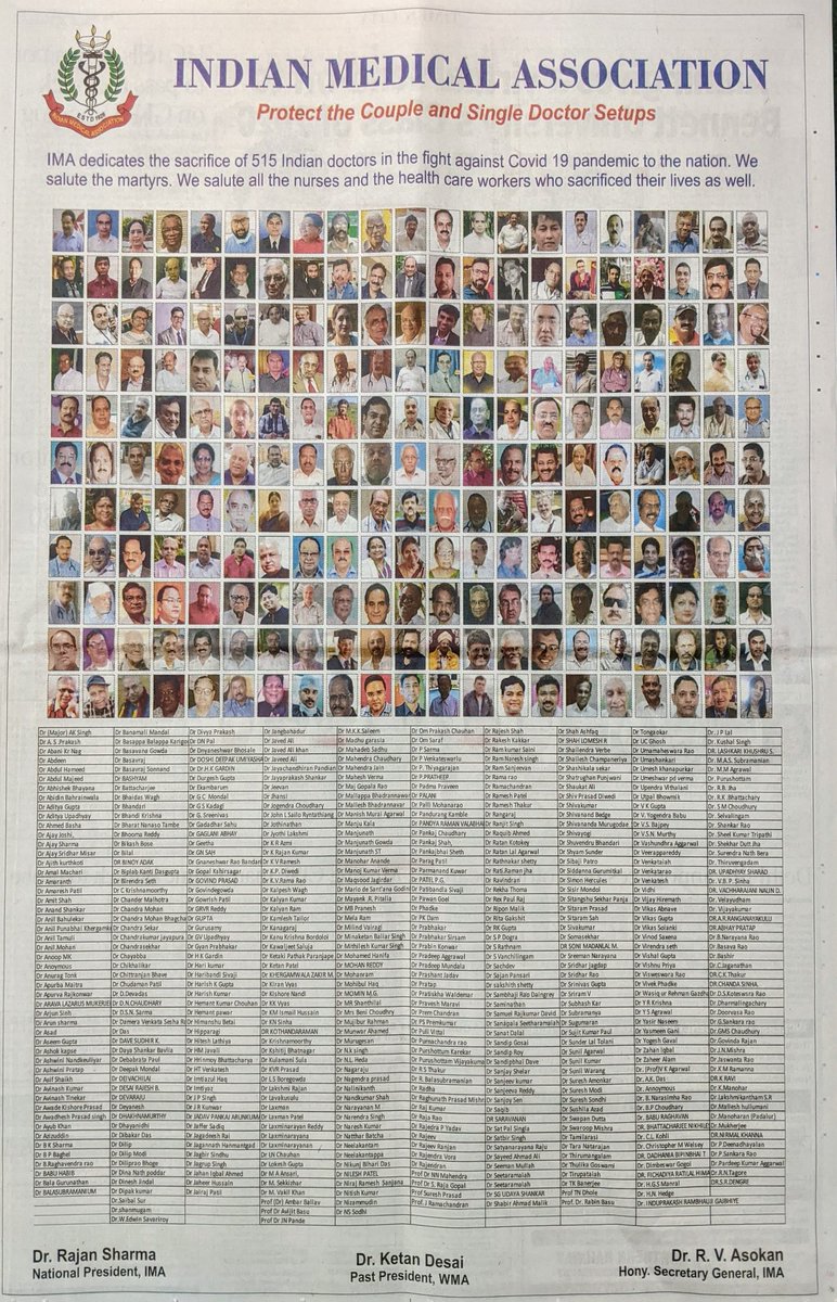 Our doctors and nurses normally hear the sounds of ambulance sirens, of ...